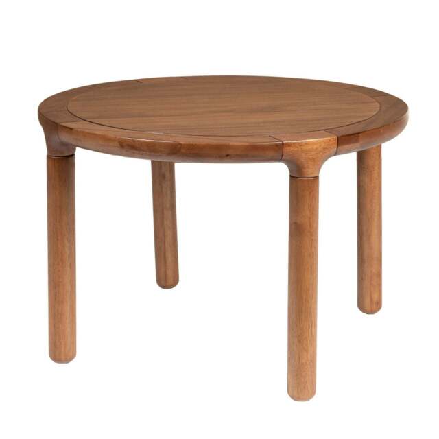 Zuiver Storm Walnut Brown Wood Round Coffee Table by Otello's Home ...