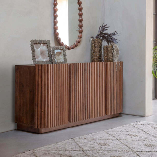 Monterey Brown Solid Mango Wood Sideboard by Otello's Home | ufurnish.com