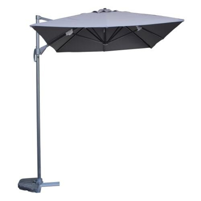 Havana - Rectangular Cantilever Parasol - 3x4m - Graphite by Out & Out ...