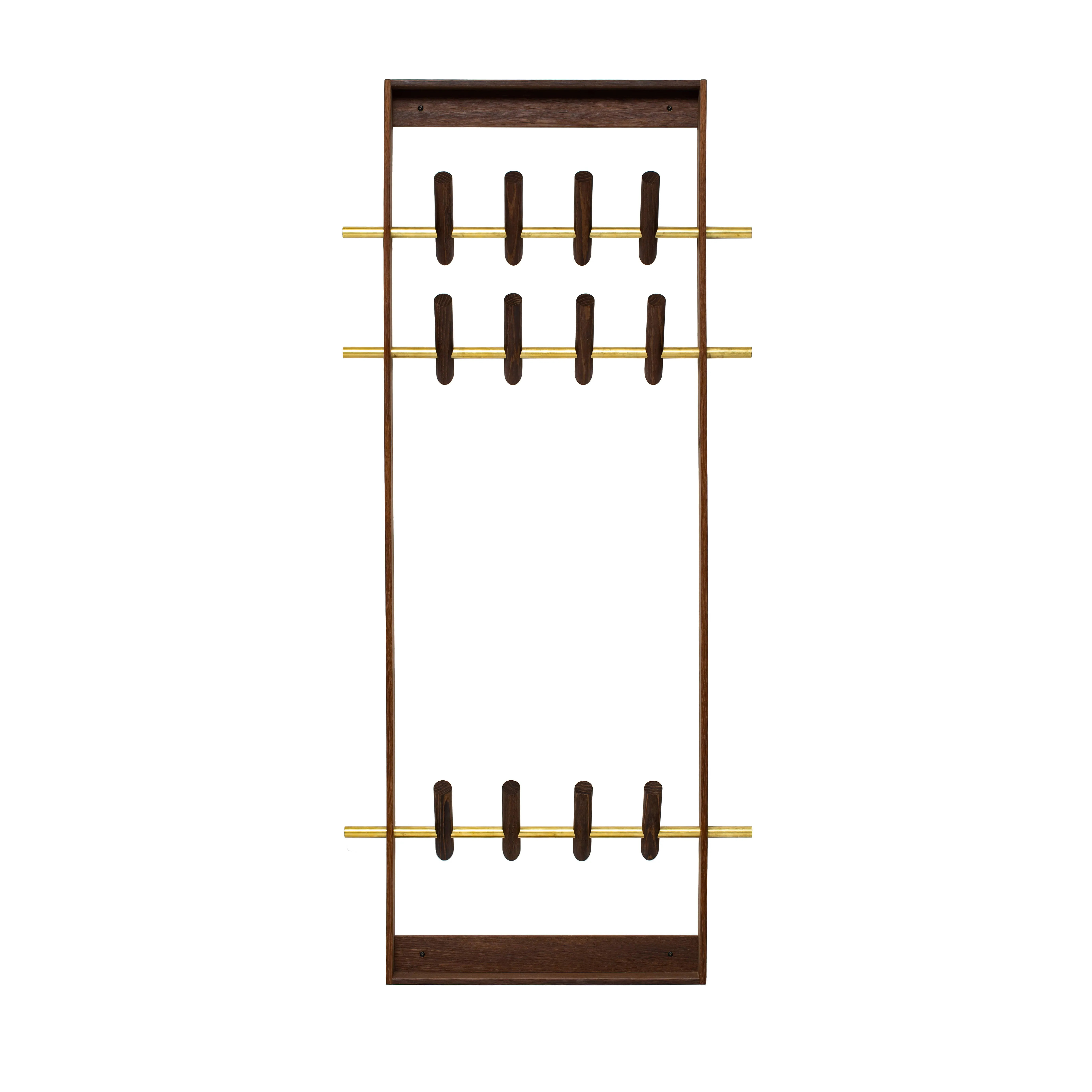 Frame Coat Rack, Smoked Oak by Pepper Sq | ufurnish.com