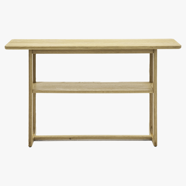 Whittle Console Table in Natural by Perch & Parrow | ufurnish.com