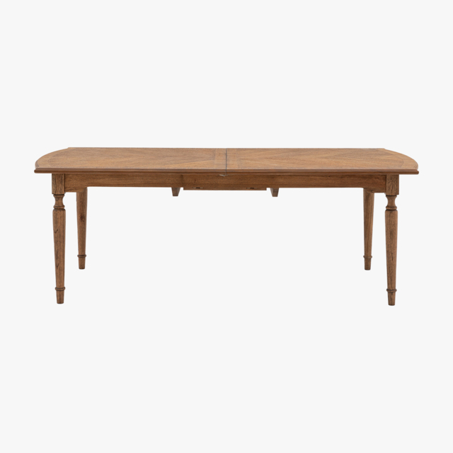 Chateau Extendable Dining Table in Natural by Perch & Parrow | ufurnish.com