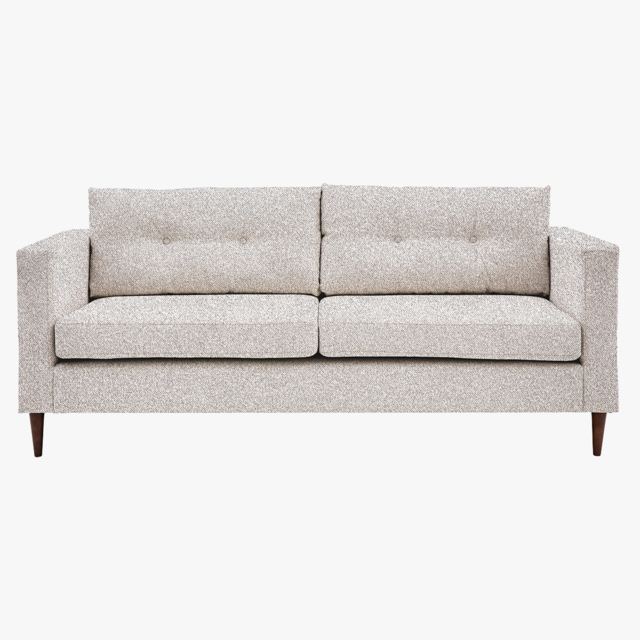 Nestler 3 Seater Sofa in Natural by Perch & Parrow | ufurnish.com