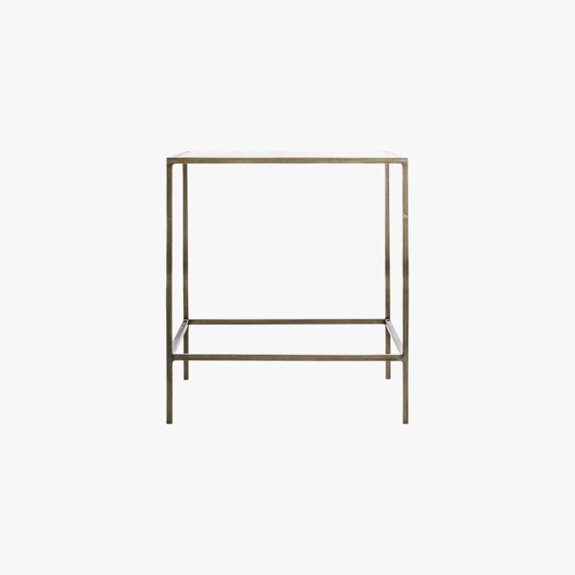 Marshall Side Table in Champagne by Perch & Parrow | ufurnish.com