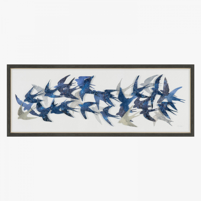 Soaring Birds Framed Wall Art by Perch & Parrow | ufurnish.com
