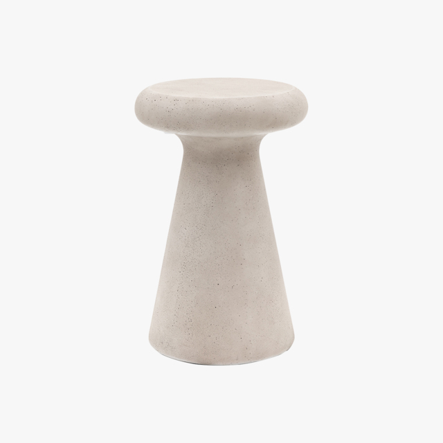 Ludo Side Table in Concrete by Perch & Parrow | ufurnish.com
