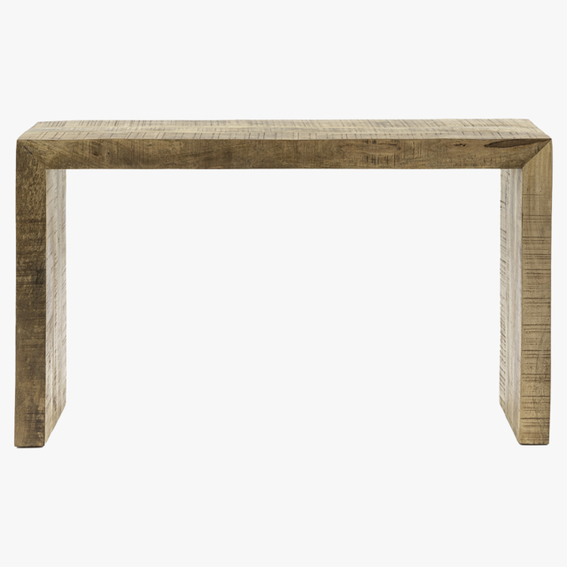 Seville Mango Console Table in Natural by Perch & Parrow | ufurnish.com
