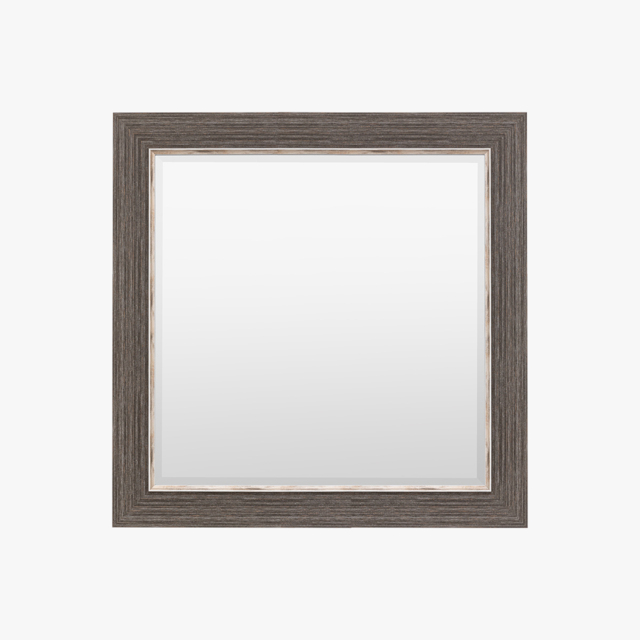 Mirada Square Mirror in Pewter by Perch & Parrow | ufurnish.com