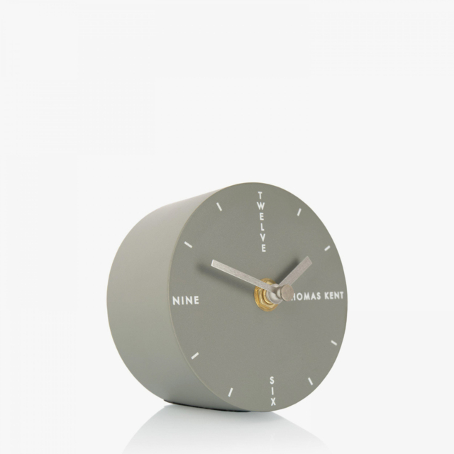 Axel Mantel Clock in Grey by Perch & Parrow | ufurnish.com