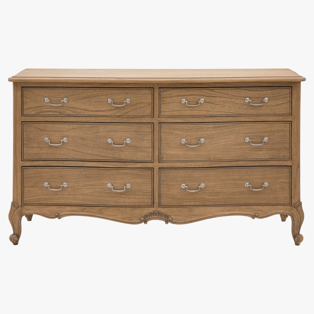 Opera Weathered Chest of 6 Drawers by Perch & Parrow | ufurnish.com