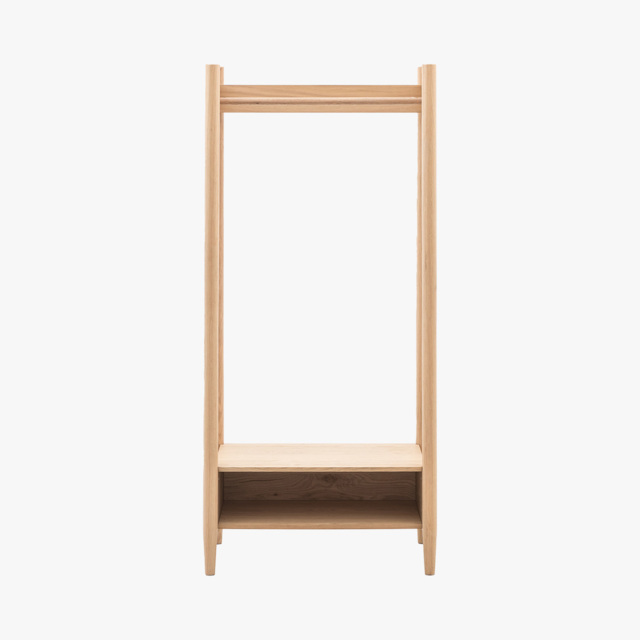 Modaro Open Wardrobe in Natural by Perch & Parrow | ufurnish.com