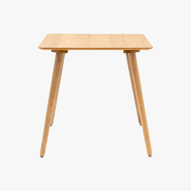 Modaro Square Dining Table in Natural by Perch & Parrow | ufurnish.com