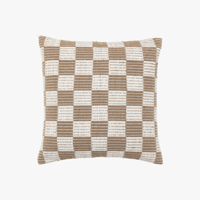 Checker Woven Cushion by Perch & Parrow | ufurnish.com