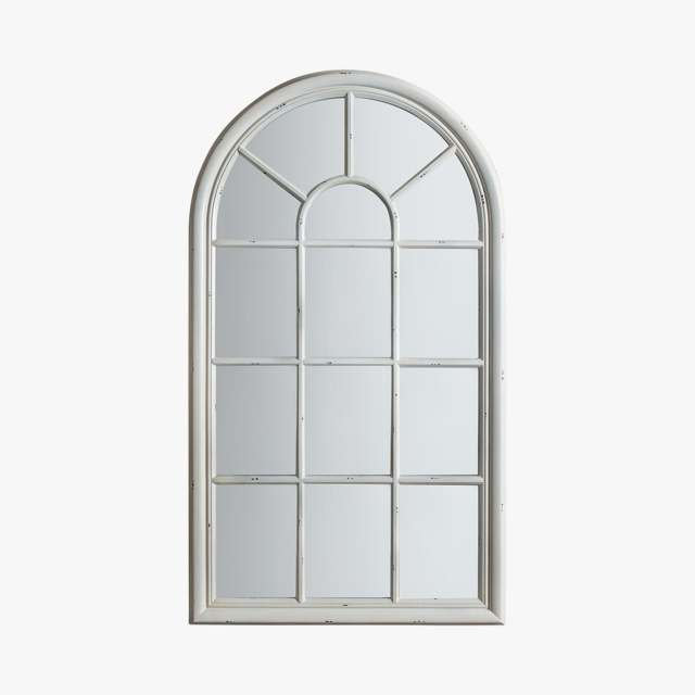 Verity Mirror in White by Perch & Parrow | ufurnish.com