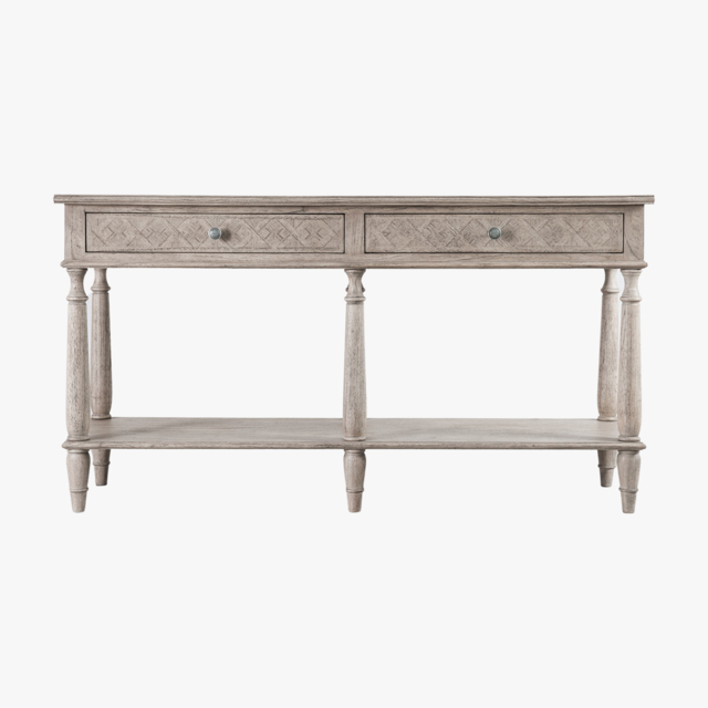 Juno Console Table with Two Drawers by Perch & Parrow | ufurnish.com