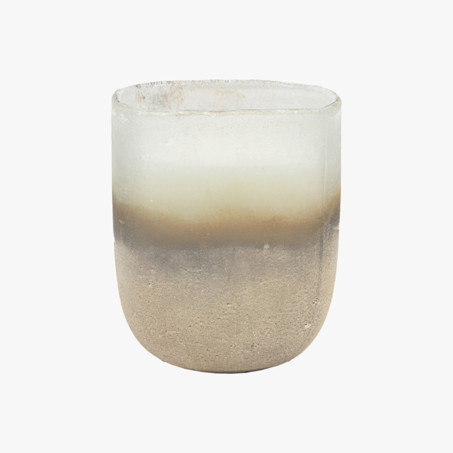 Glow 4 Wick Candle in White and Silver, Large by Perch & Parrow ...