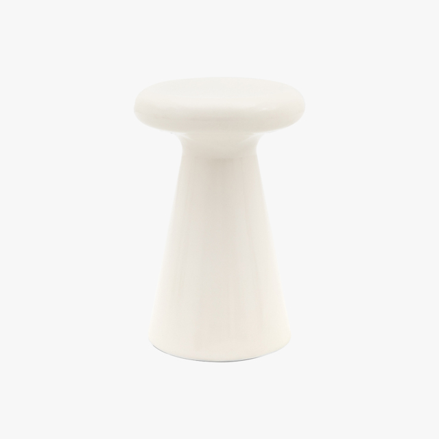 Ludo Side Table in Cream by Perch & Parrow | ufurnish.com
