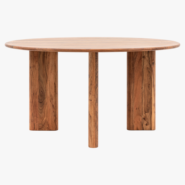 Beckingham Round Dining Table by Perch & Parrow | ufurnish.com