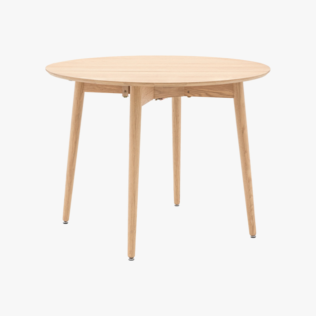 Modaro Folding Dining Table in Natural by Perch & Parrow | ufurnish.com