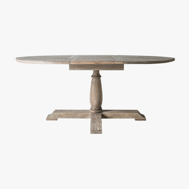 Juno Extendable Round Dining Table by Perch & Parrow | ufurnish.com