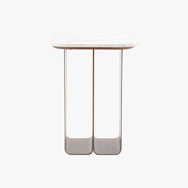 Lustro Side Table by Perch & Parrow | ufurnish.com