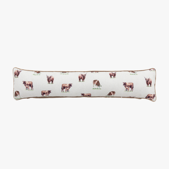 Dundee Highland Cow Draught Excluder by Perch & Parrow | uFurnish.com