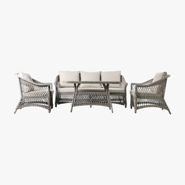 Sojourner Country Sofa Set by Perch & Parrow | ufurnish.com