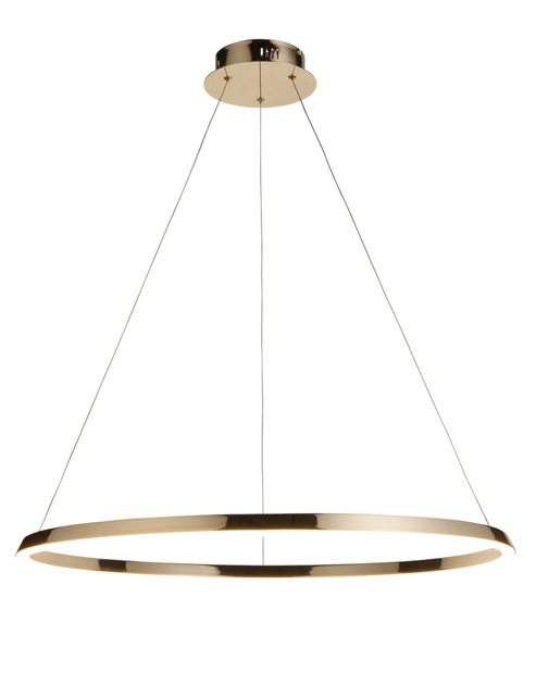 Sydney Ring Pendant in French Gold by Perch & Parrow | ufurnish.com