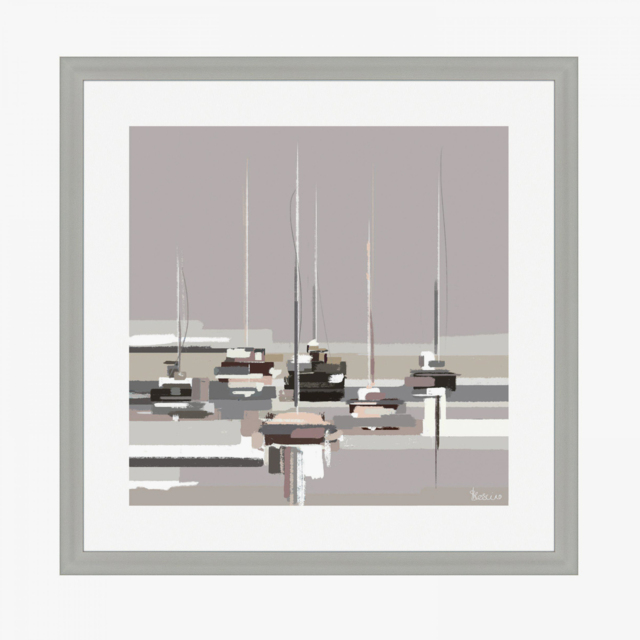 Dockside Framed Wall Art by Perch & Parrow | ufurnish.com