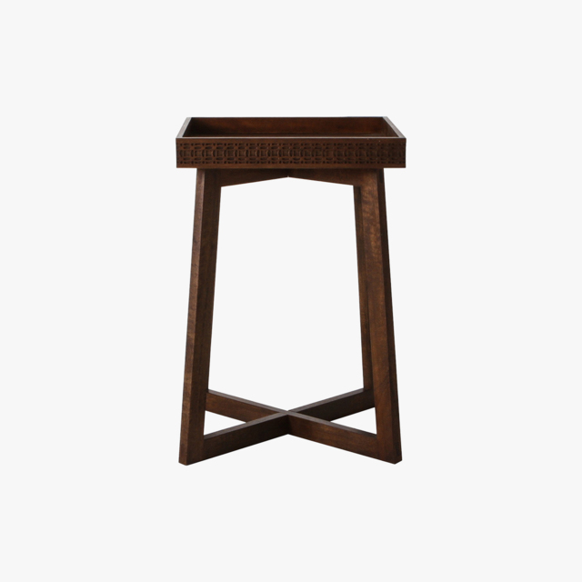 Sadie Side Table in Natural by Perch & Parrow | ufurnish.com