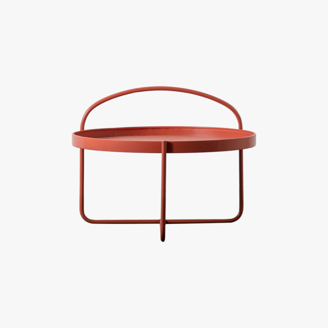 Callie Coffee Table in Coral by Perch & Parrow | ufurnish.com