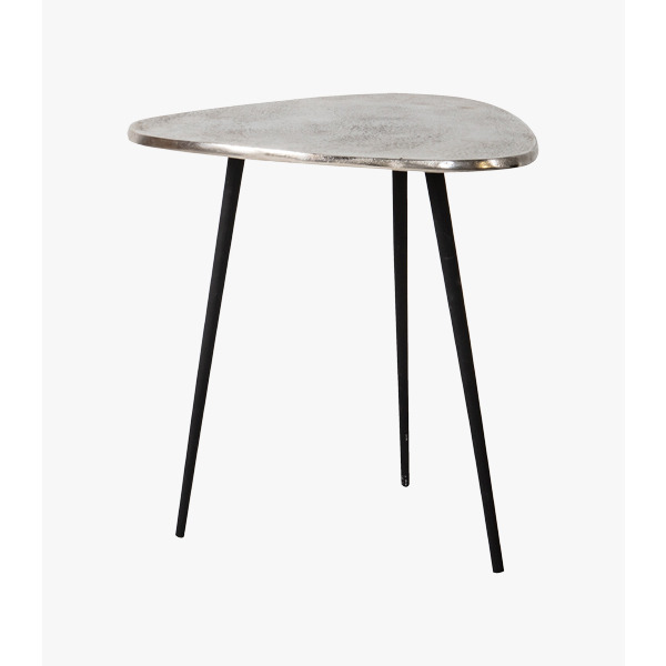 Liv Metallic Side Table, Small by Perch & Parrow | ufurnish.com