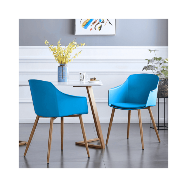 Eden Dining Set Colour: Blue by PN Home | ufurnish.com