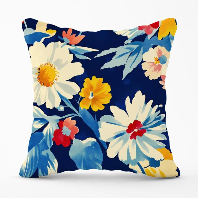 Rackhams Bright Spring Flowers In Bloom Cushions - - 60cm x 60cm by ...