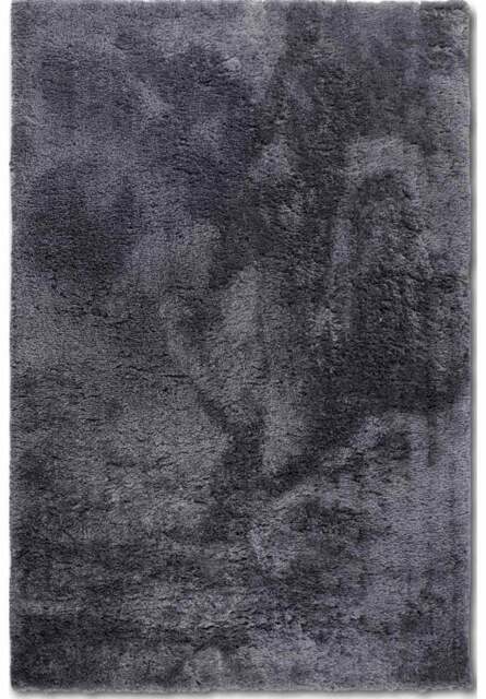 Rackhams Myk Olaf High Pile Dark Grey Rug Plain Design - 200X290 cm by ...