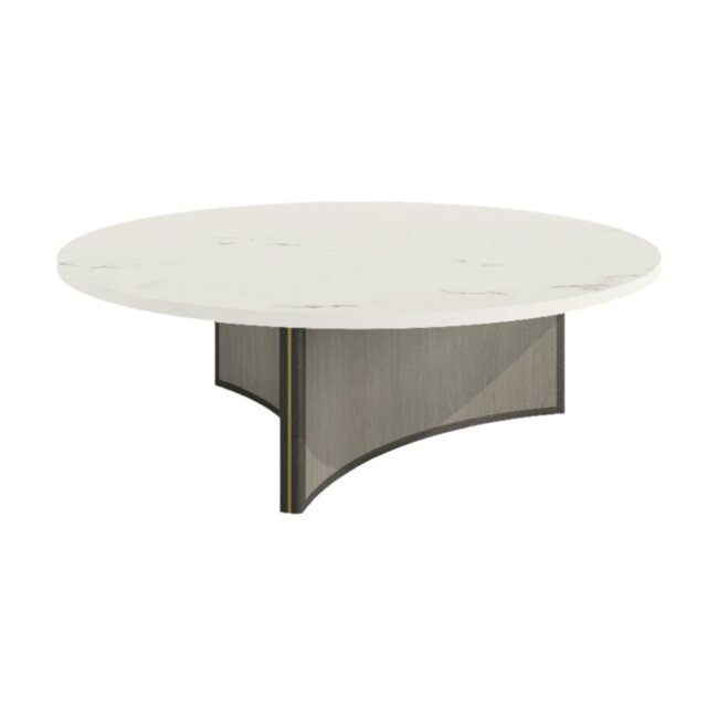 Rackhams Aura Round Coffee Table - Option B by Rackhams | ufurnish.com