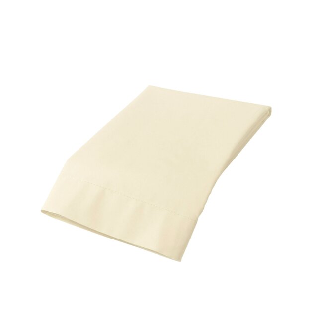 Rackhams Easy Fit Frilled Platform Valance - Ivory - Ivory - Superking ...