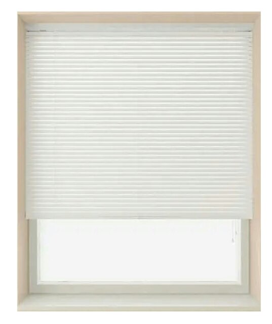 Rackhams White 25mm Slat PVC Venetian Blind (152cm Drop) - 150cm by ...