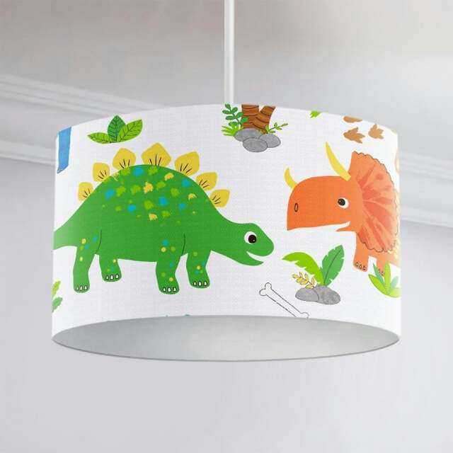 Rackhams Dinky Dinosaur Ceiling Lampshade - 30cm x 20cm by Rackhams ...