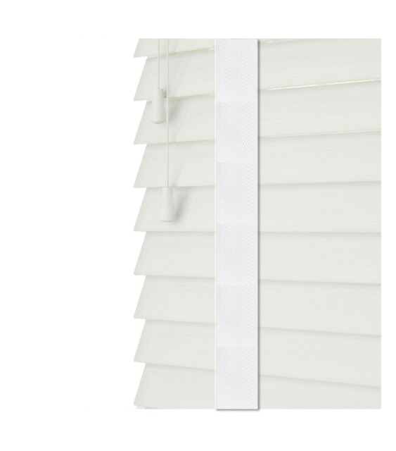 Rackhams Serene Faux Wood Venetian Blinds with Tapes (130cm Drop ...