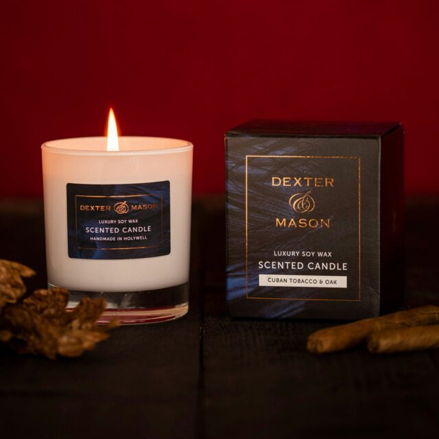 Rackhams Cuban Tobacco & Oak Candle by Rackhams | ufurnish.com