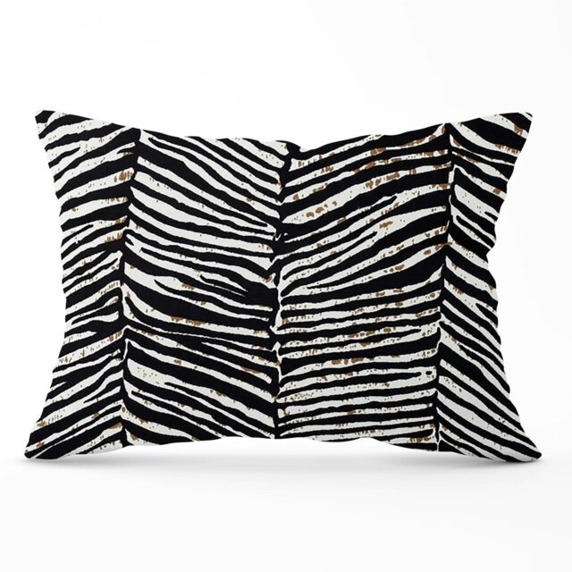 Rackhams Zebra Pattern Cushions - - 33cm x 48cm by Rackhams | ufurnish.com