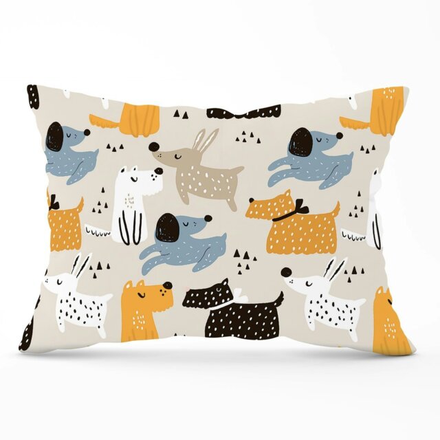 Rackhams Hand Drawn Dogs Cushions - - 33cm x 48cm by Rackhams ...