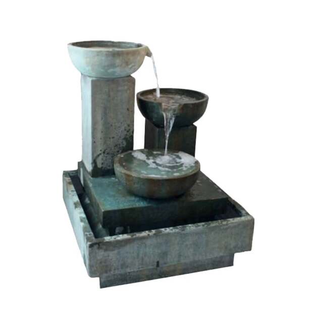 Rackhams Trio Cascade Fountain Medium Water Feature - Mains by Rackhams ...