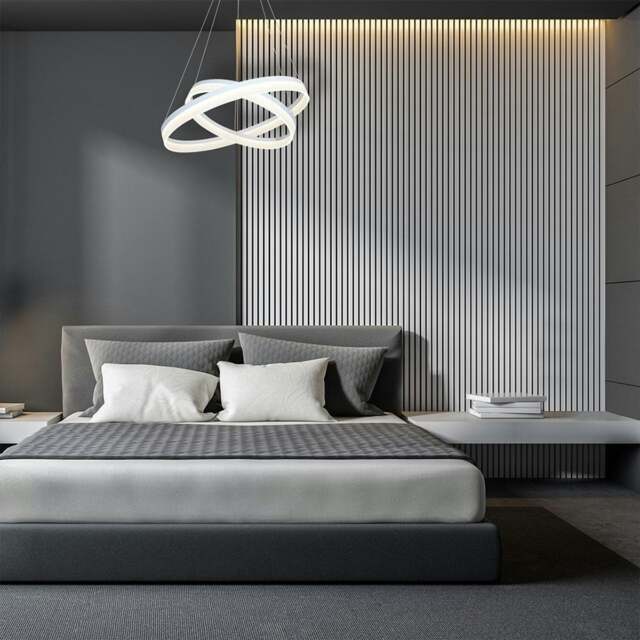 Rackhams Ring LED Designer Pendant Lamp A Stunning Centrepiece Formed ...