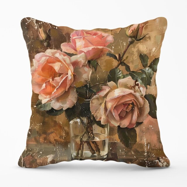 Rackhams Vintage Roses Cushions - - 60cm x 60cm by Rackhams | ufurnish.com