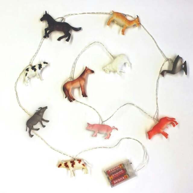 Rackhams Farm Animals String Lights by Rackhams | uFurnish.com
