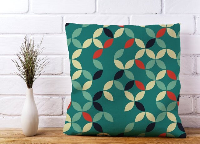 Rackhams Geometric Pattern Design Cushions - - 60cm x 60cm by Rackhams ...