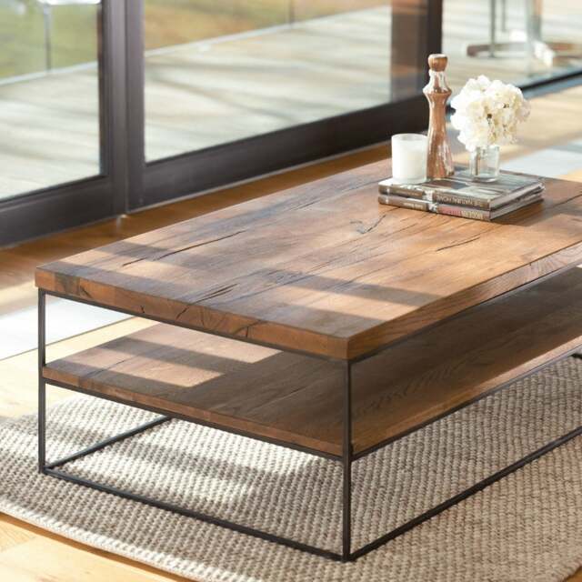 Rackhams Solid Oak Coffee Table - Islington Collection - by Rackhams | ufurnish.com