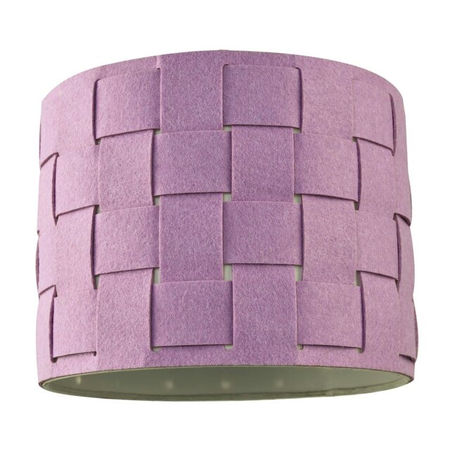 Rackhams Modern Designer Woven Cross Hatch Felt Drum 10 Inch Lamp Shade ...